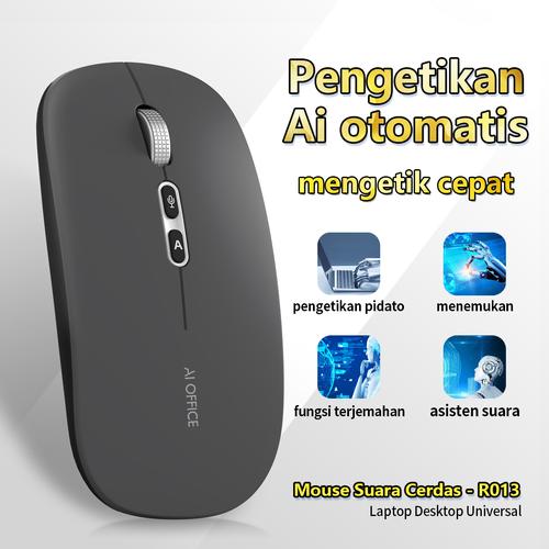Jual Mouse AI Cerdas Pengenal Suara-R013 dengan design yang elegan Bisa ...