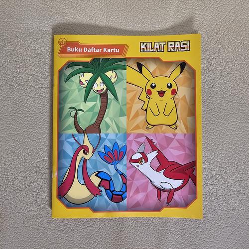 Jual Buku Daftar Kartu Pokemon Kilat Rasi - Official Original - TCG ...