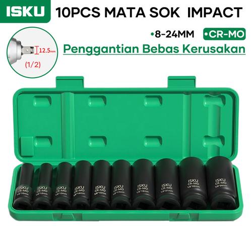 Promo ISKU mata shock impact 10pcs bahan cr-mo panjang mata sock socket - Jakarta Utara - ISKU ...