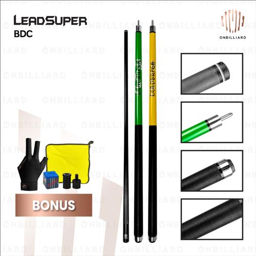 Promo LEADSUPER BDC Break Cue Stick Carbon Stik Billiard - Yellow ...