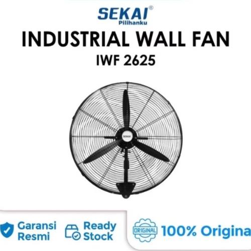 Jual Kipas Angin Dinding INDUSTRI TORNADO BESI SEKAI IWF 2625 26 inch ...