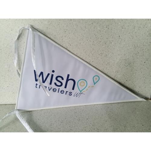 Jual Cetak Bendera Travel/Bendera Segitiga Custom/Bendera Travel Full ...