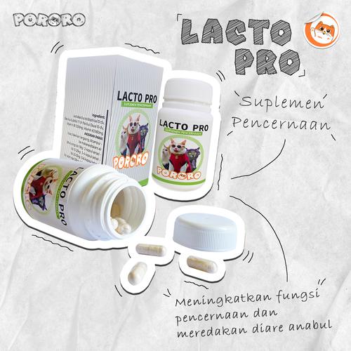 Jual PORORO Vitamin Suplemen Pencernaan Kucing Lacto Pro 50 Capsules - Kab. Bandung - Pororo ...