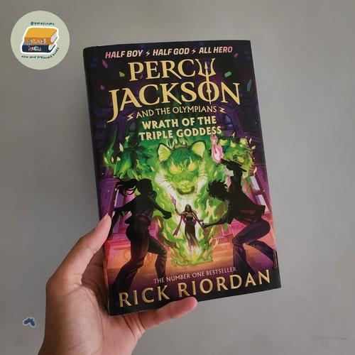 Jual Percy Jackson and Wrath of Triple Goddess (HC Waterstones ...