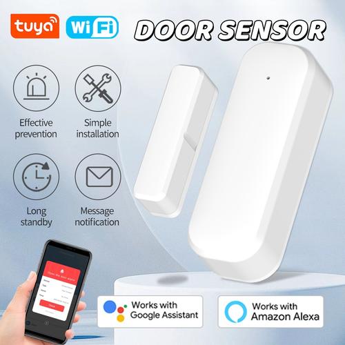 Jual Smart Wifi Door Window Sensor Smart Home Door Windows Sensor ...