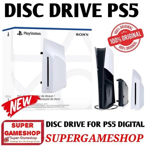Promo Disc Drive PS5 Slim Digital Version Disc Drive PS5 Cicil 0% 3x ...