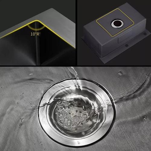 Jual Kithen sink hitam Black 8245 JKM/INOBE/OMON/OKI Bak cuci piring ...