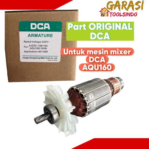 Jual ORIGINAL DCA Armature mesin mixer AQU160 part angker mixer dca aqu ...