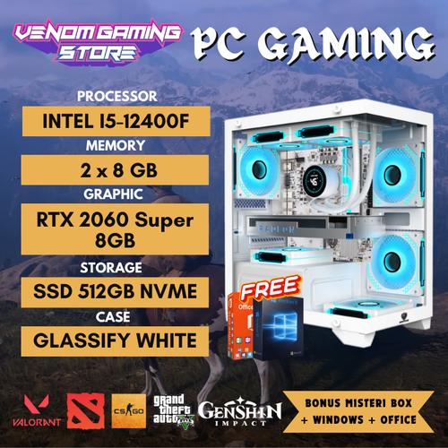 Jual PC Gaming | Intel i5 12400F | RTX 2060 Super | 512GB NVME | 16GB RAM - Kab. Tangerang ...