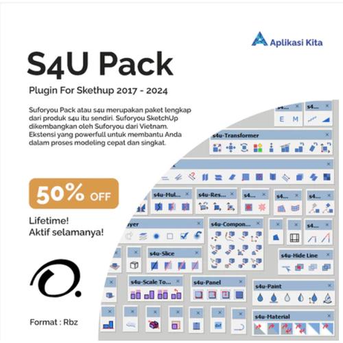 Jual Pack for SketchUp - For Windows - Kab. Sleman - vivia shop178 ...