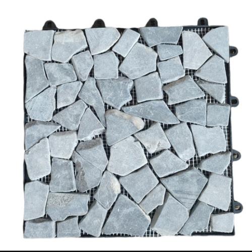 Jual Deking tile batu mozaik abu 25x25 cm - Kab. Bogor - MGS garden ...