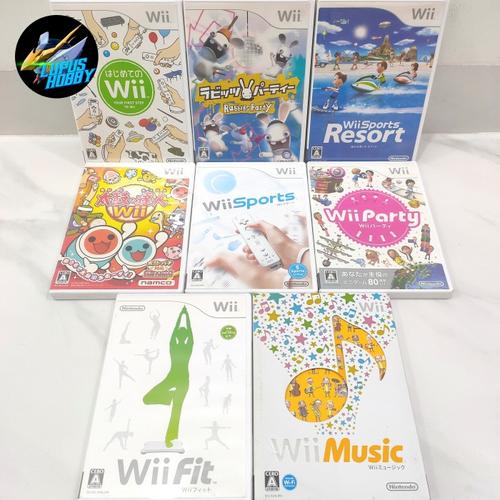 Jual Wii fit sports resort rabbids raving party nintendo original game ...