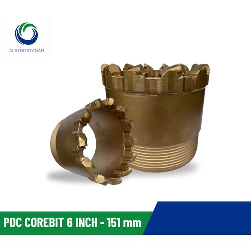 Jual PDC Core Bit 6 Inch - 151 mm Cocok untuk Batuan Keras/Geotech/Soil ...