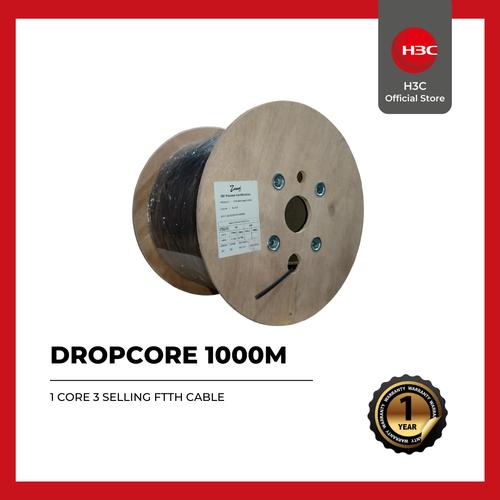 Jual ZIMMLINK Dropcore Cable Fiber Optical 1 Core 3 Seling 1000 Meter ...