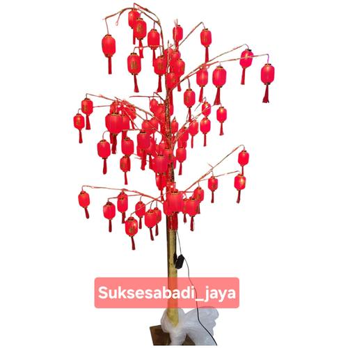 Jual Pohon Imlek LED /CNY LED TREE/POHON LAMPION LED ukuran 180cm (Dekorasi Imlek/Sincia/Chinese ...