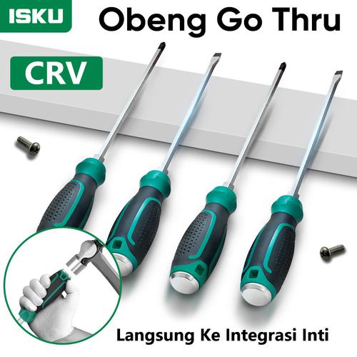 Promo ISKU Obeng Ketok set Punch Slotted Screwdriver komplit tip ...