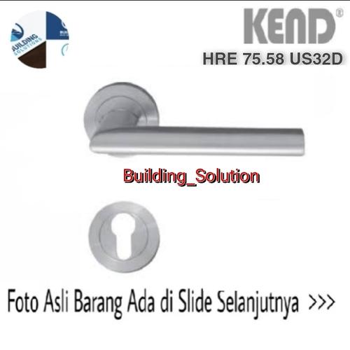 Jual KEND ORIGINAL LEVER HANDLE HRE 75.58 US32D pegangan gagang pintu ...