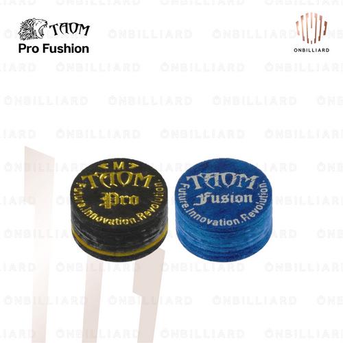 Jual TAOM Pro Fusion Master Cue Tip Billiard Biliar Soft Medium Hard ...