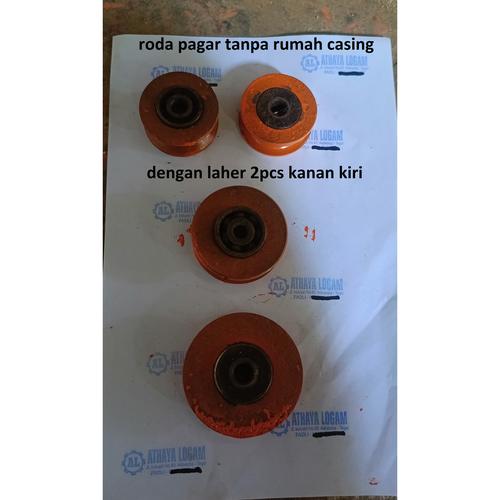 Jual roda pagar tanpa rumah casing roda - 6cm siku, dengan laher - Kab ...