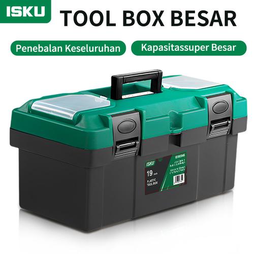 Promo ISKU Tool Box Besar 17 19 inch BahanTahan lama Toolbox Kotak ...