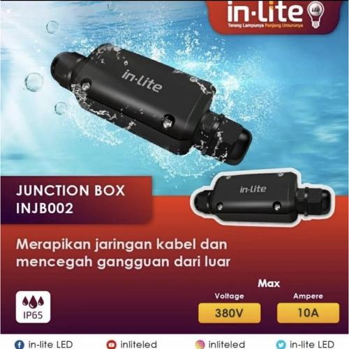 Jual Junction Box Waterproof IP65 INJB002 Sambungan Kabel Connector ...