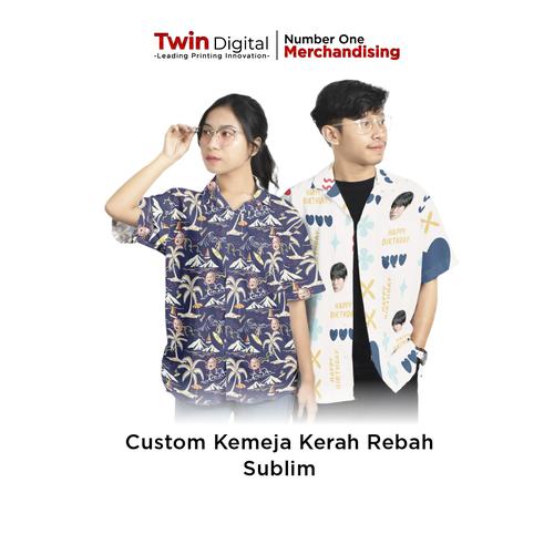 Jual Custom Design Kemeja Tangan Pendek - Kemeja Fashion Kerah Rebah ...