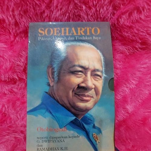 Jual BUKU OTOBIOGRAFI SOEHARTO PIKIRAN UCAPAN DAN TINDAKAN SAYA Hard ...