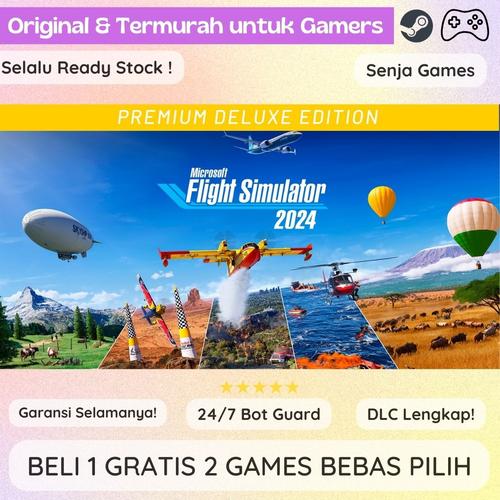 Jual Microsoft Flight Simulator 2024 / MFS 2024 Premium Edition ...