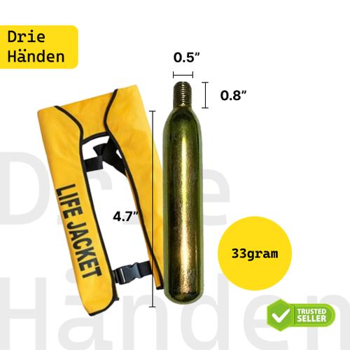 Jual Tabung gas CO2 life jacket 33 gram - Jakarta Selatan - Drie Handen ...