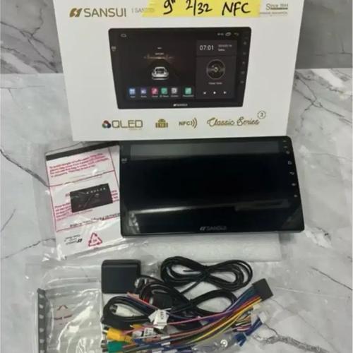 Jual Headunit Android Sansui Classic NFC 9 Inch Ram 2/32 Carplay ...