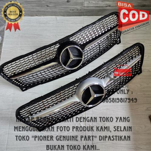 Jual GRILL DIAMOND MERCEDES BENZ W156 X156 GLA200 GLA250 2014-2016 WITH ...