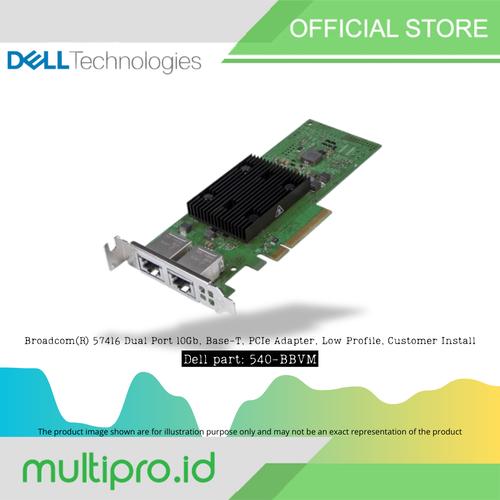 Promo Network LAN Card Dell Broadcom 57416 Dual Port 10Gb 10G Base-T ...