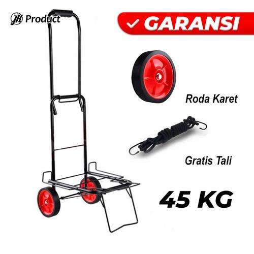 Jual Troli Lipat Angkat Barang 45 KG Besar Trolley Gratis Tali Karet ...