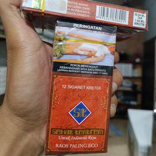 Jual Rokok ST Raos Paling Eco 1 Bungkus isi 12 Batang - Kota Tangerang ...