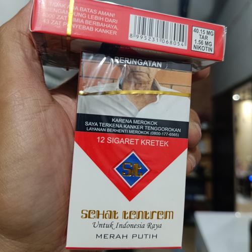 Jual Rokok ST Merah Putih 1 Bungkus isi 12 Batang - Kota Tangerang ...