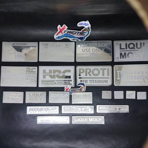Jual Emblem Logo Honda BAGIAN HUGGER Stainless SLP - (1) HUGGER - Kota ...
