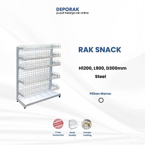 Jual Rak Snack Rak Chiki Rak Warung Rak Display Gondola Rak Jualan Rak ...