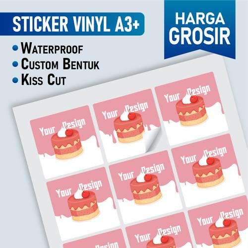 Jual Print Sticker A3+ Full Color - Cetak Stiker Vinyl A3+ | Stiker ...