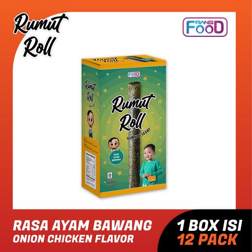 Promo Rumut Roll Rasa Ayam 4gr - Rumput Laut Roll Crunchy Rendah Kalori ...