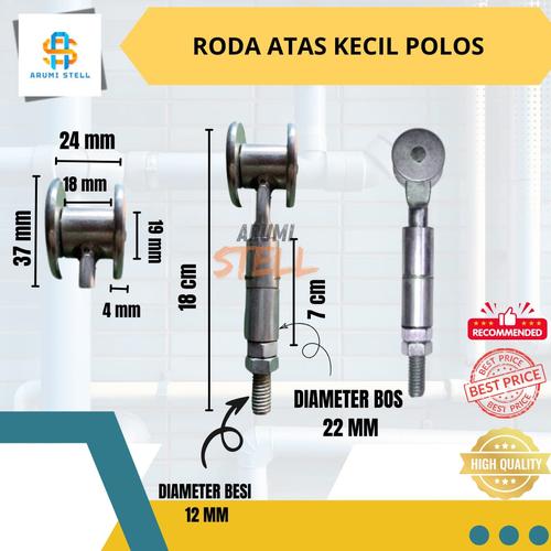 Jual RODA ATAS HENDERSON / RODA ATAS PINTU GARASI UKURAN KECIL - Kab ...