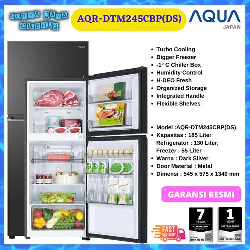 Jual KULKAS AQUA AQR-DTM245CBP, DTM 245 CBP 2 PINTU 185 LITER - Kota Tangerang - Surya Jaya ...
