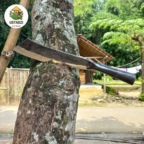 Promo Sabit arit bendo golok parang baja per mobil tajam gagang besi ...