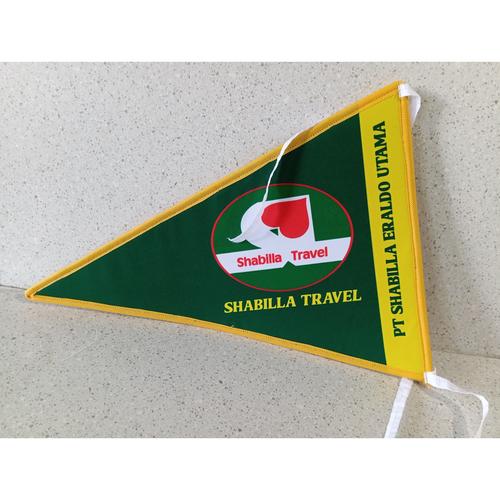 Jual Bendera Travel Custom / Bendera Segitiga / Bendera Travel Segitiga ...