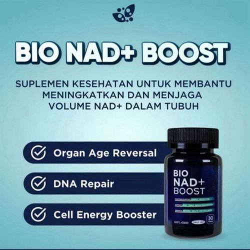 Jual NAD Boost NAD Bio NAD+ Boost Biogreen Science Bio NAD+ ...