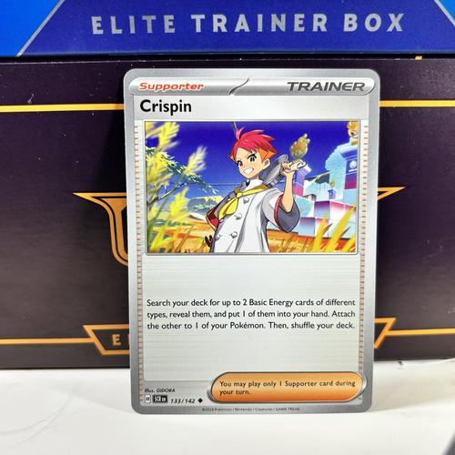 Jual Crispin - 133/142 Pokemon English Trainer TCG Stellar Crown ...