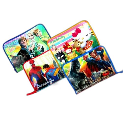 Promo Zipper bag karakter. map fancy. map sleting gambar map Zipper ...