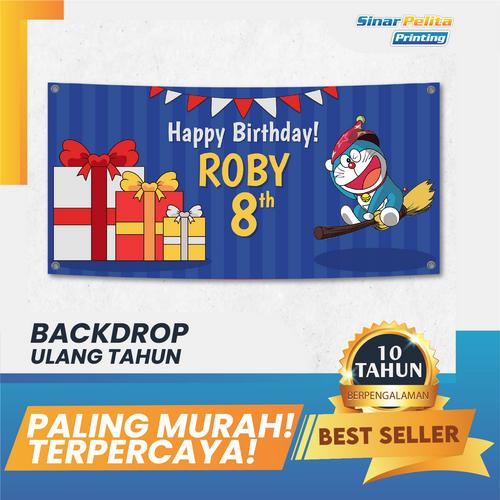 Jual FREE DESIGN Backdrop Ulang Tahun Custom | Backdrop Ulang Tahun ...