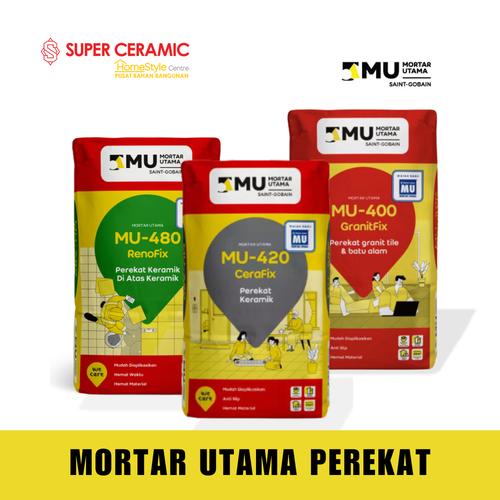 Promo MORTAR UTAMA PEREKAT MU-400 GranitFix - Perekat Granit Tile ...