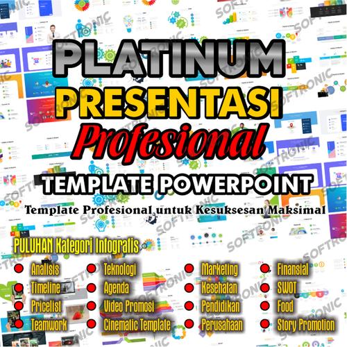Jual PLATINUM PRESENTASI PROFESIONAL Powerpoint Template - Kota ...