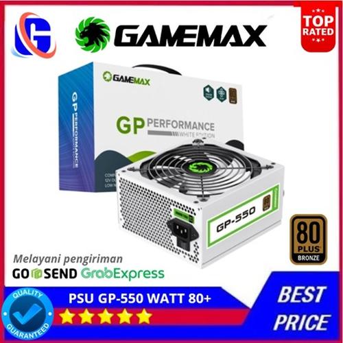 Jual Gamemax GP-550 PSU 550 Watt 80 Plus Bronze Putih | Power Supply ...